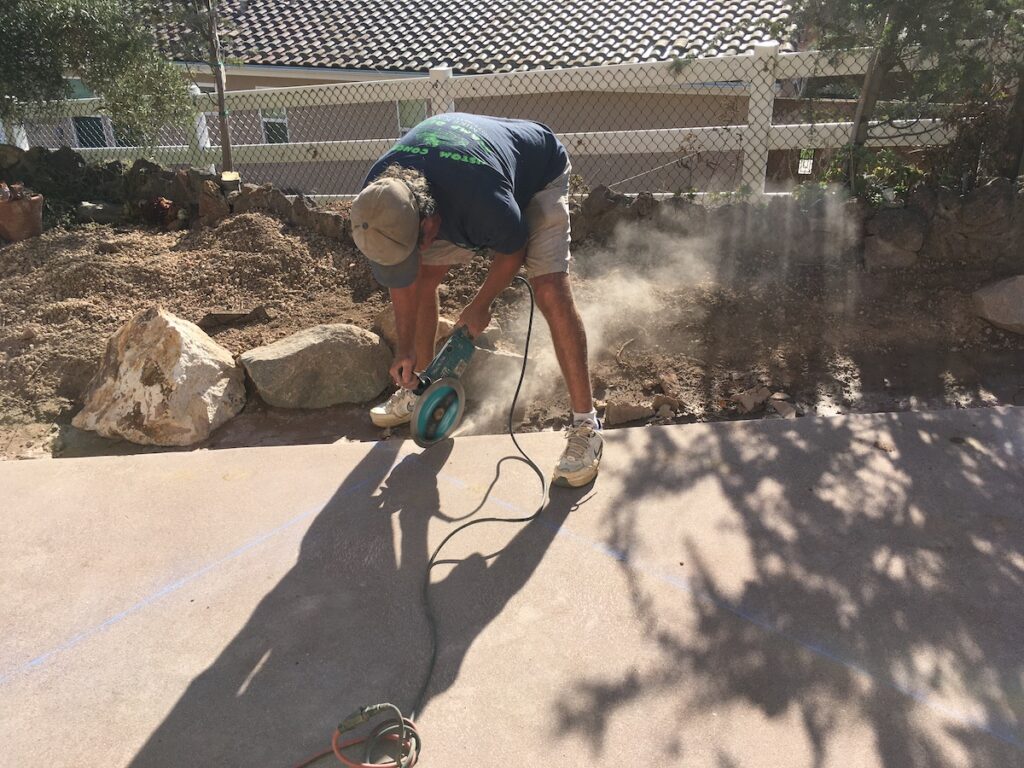 Custom Concrete Photos Vista Area